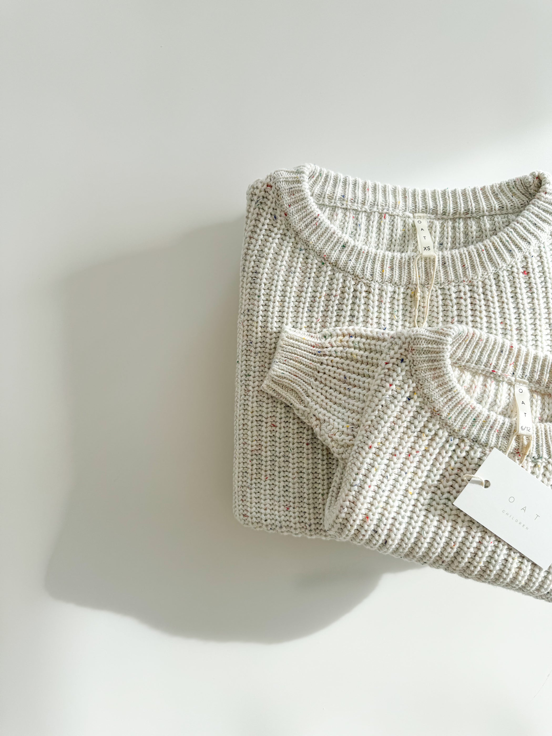 Women’s Sprinkle Knit Chunky Sweater – Oat Co
