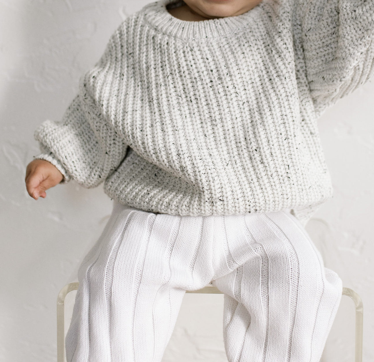 ‘Pebble‘ Chunky Sweater – Oat Co