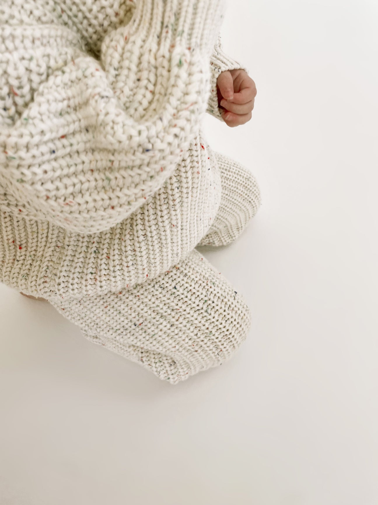 ‘Sprinkle Knit’ Chunky Sweater – Oat Co
