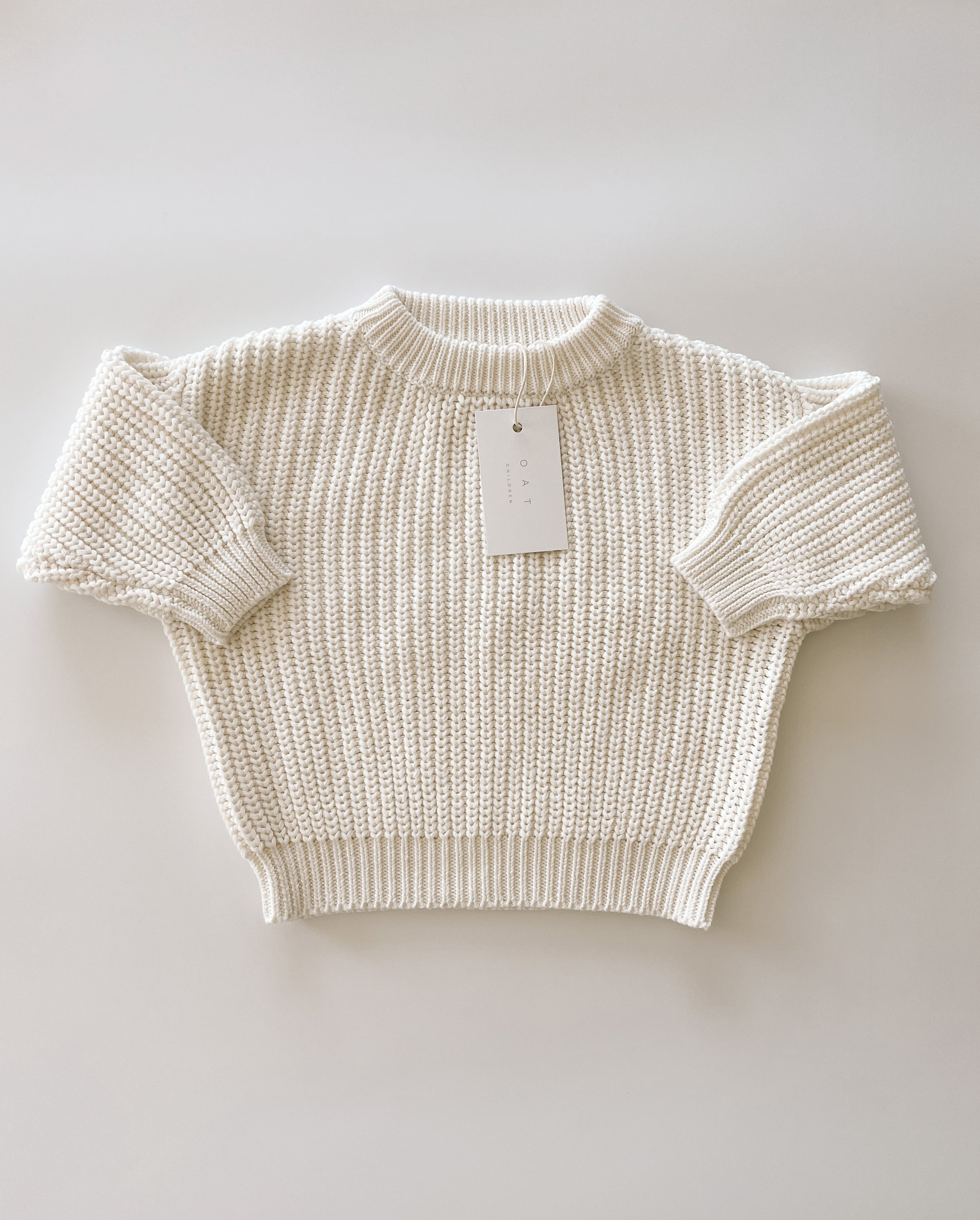 Powder Chunky Sweater – Oat Co