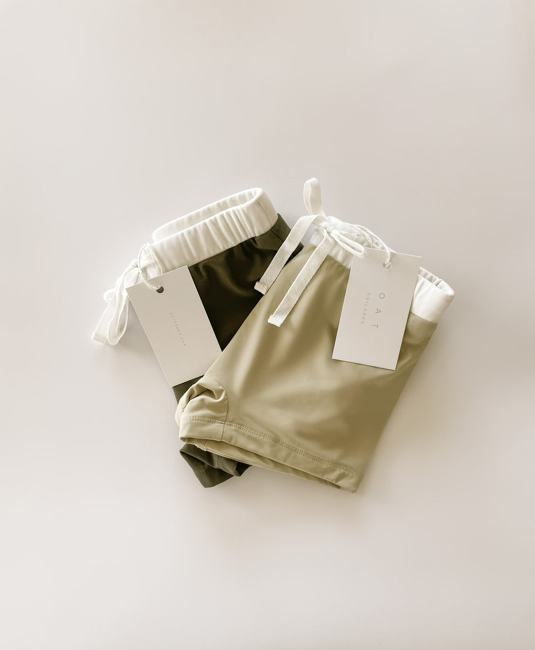 Euro Style Swim Trunks - Olive – Oat Co