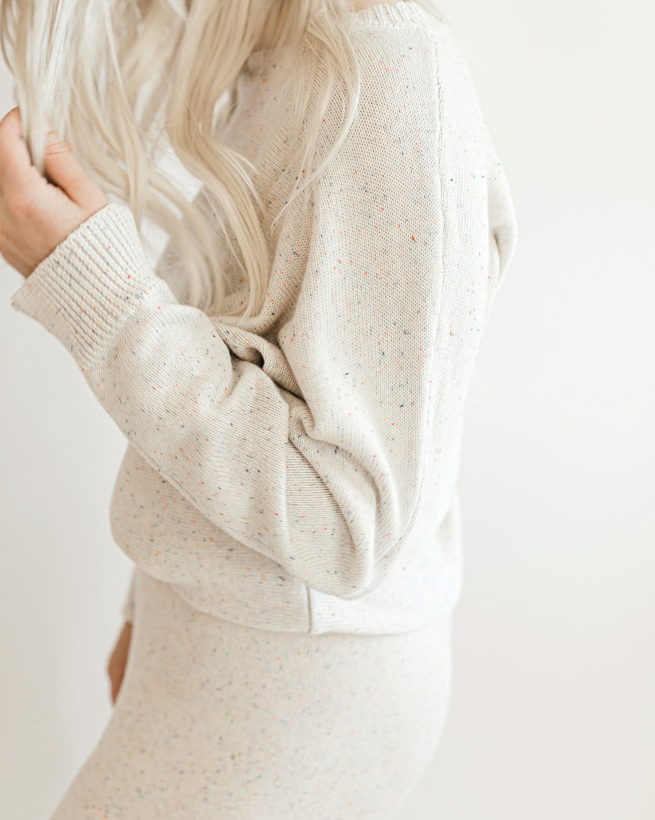 Women’s Sprinkle Knit Sweater – Oat Co